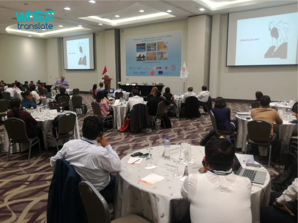 WhooTranslate en el evento de COLAT | WhooTranslate